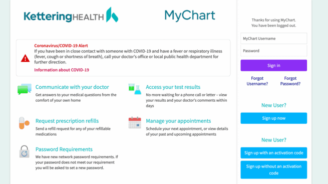 MyChart: Your Secure Online Connection to Manage Your Care | Kettering ...