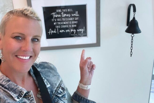Emily Gleason Rings in the Rest of Her Life | Kettering Health